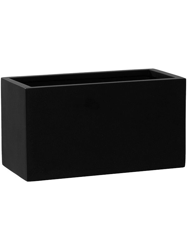 Fiberstone mini Matt black jort vacsi 30x15x15 cm - tomaflora