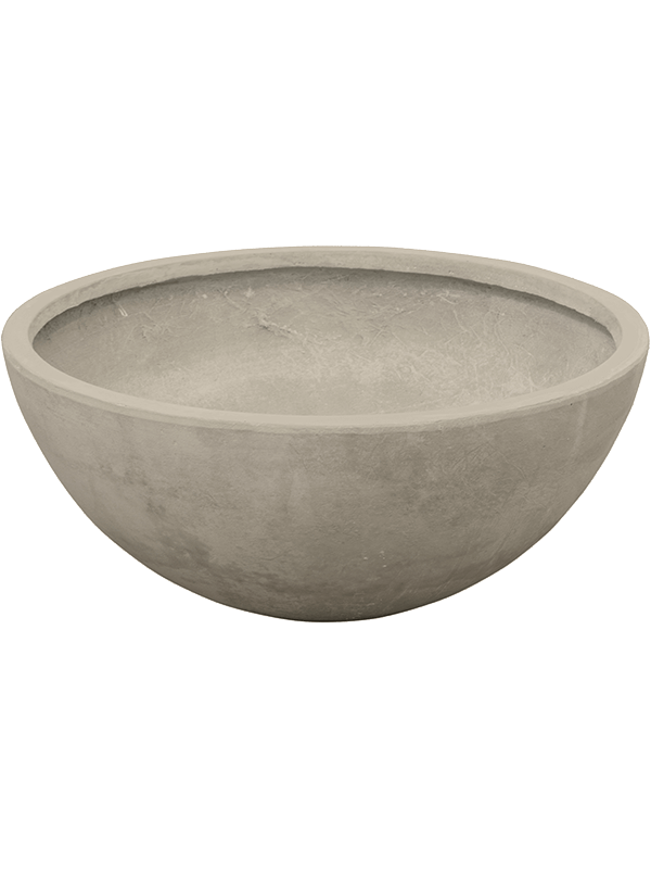 Static (GRC) Bowl grey 64x27 cm - tomaflora