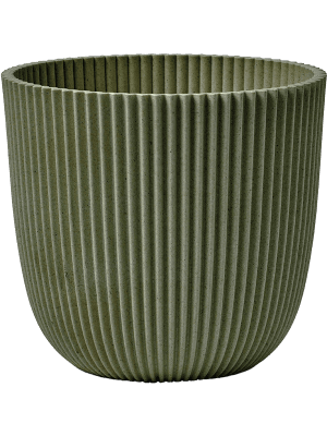 Kvetináč Capi Nature Groove Made With Planter Ball Grass Green 22x20 cm ...